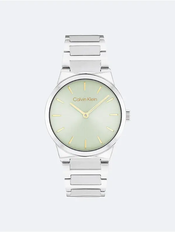 Calvin Klein Minimalist 32mm Bracelet Watch - Green