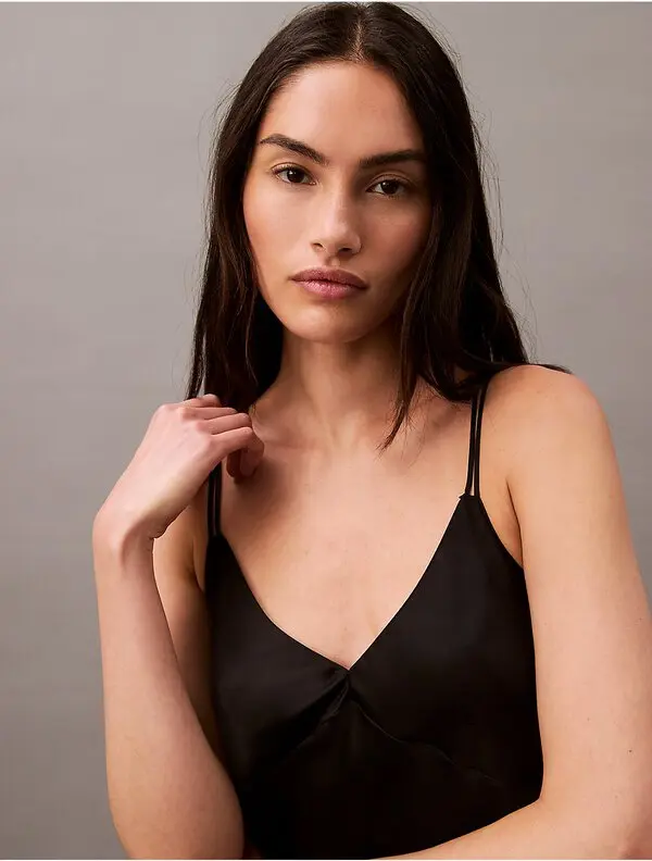 Calvin Klein Instinct Satin Camisole - Black