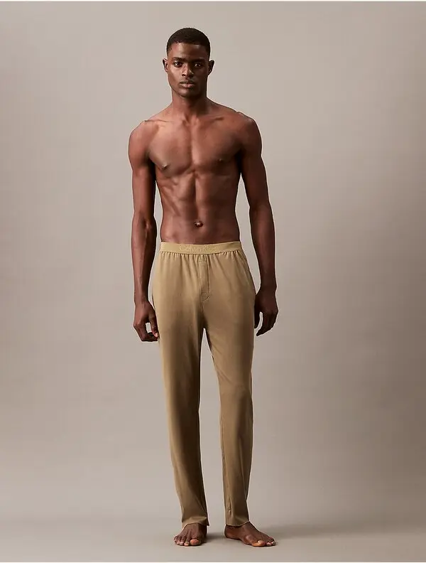 Calvin Klein Lounge Sleep Pants - Gray Olive