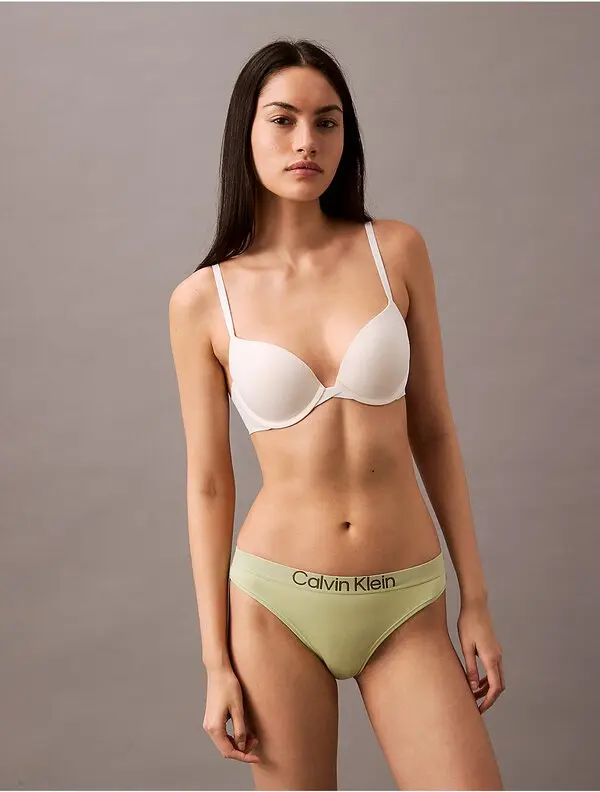 Calvin Klein Maximum Cotton Thong - Leafy Fun