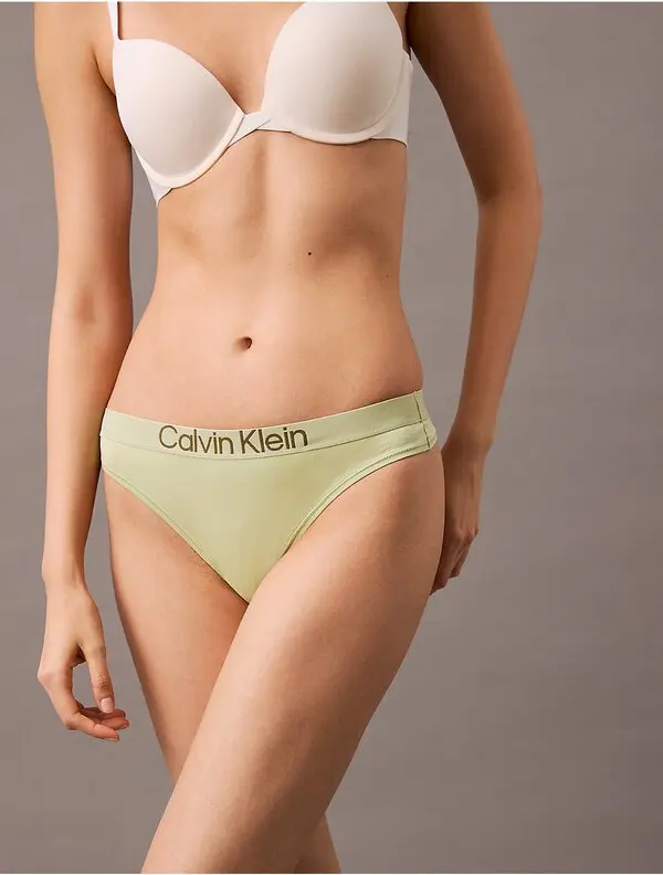 Calvin Klein Maximum Cotton Thong - Leafy Fun