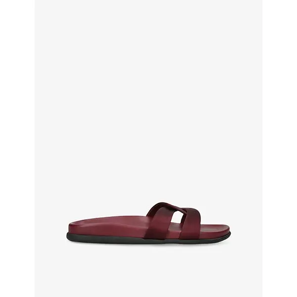 ANCIENT GREEK SANDALS Desmos Satin Flat Sandals