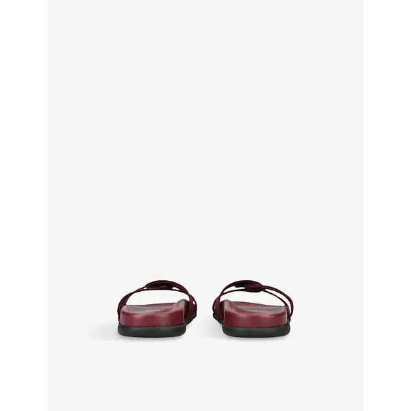 ANCIENT GREEK SANDALS Desmos Satin Flat Sandals