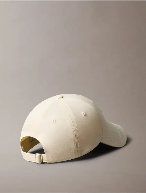 Calvin Klein Standard Baseball Cap - Bone White