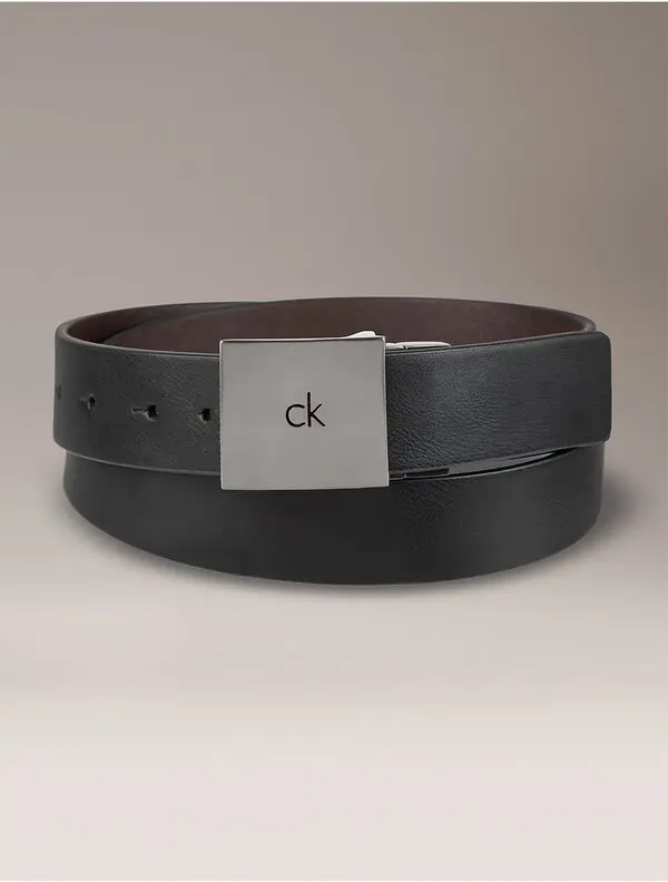 Calvin Klein Reversible Belt - Black/after Dark