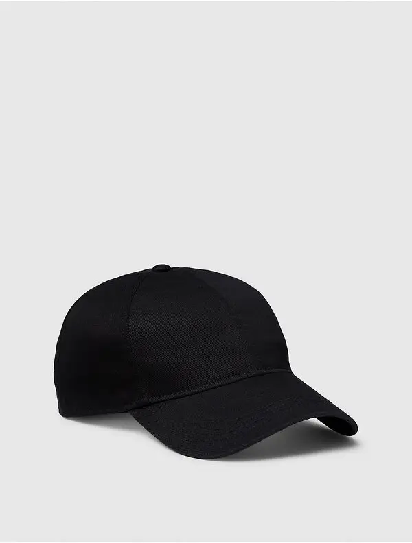 Calvin Klein Cotton Twill Baseball Cap - Black
