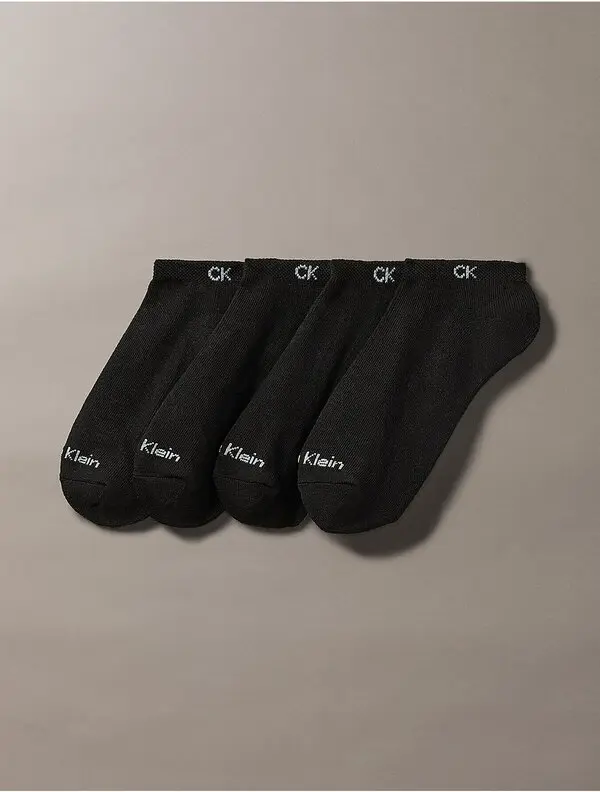 Calvin Klein 6-pack No Show Socks - Black
