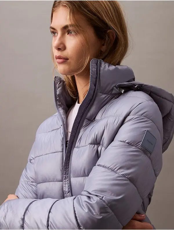 Calvin Klein High Shine Puffer Jacket - Tempest