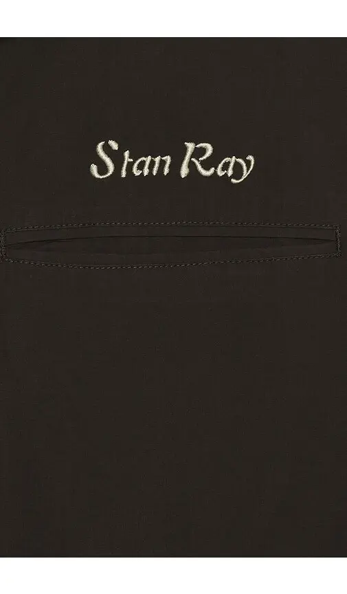 STAN RAY Bowling Shirt In Charcoal