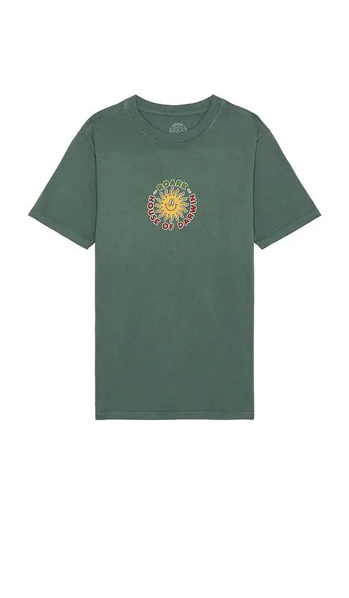 ROARK Hod Postcard Tee In Green