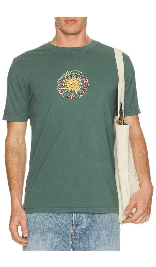 ROARK Hod Postcard Tee In Green