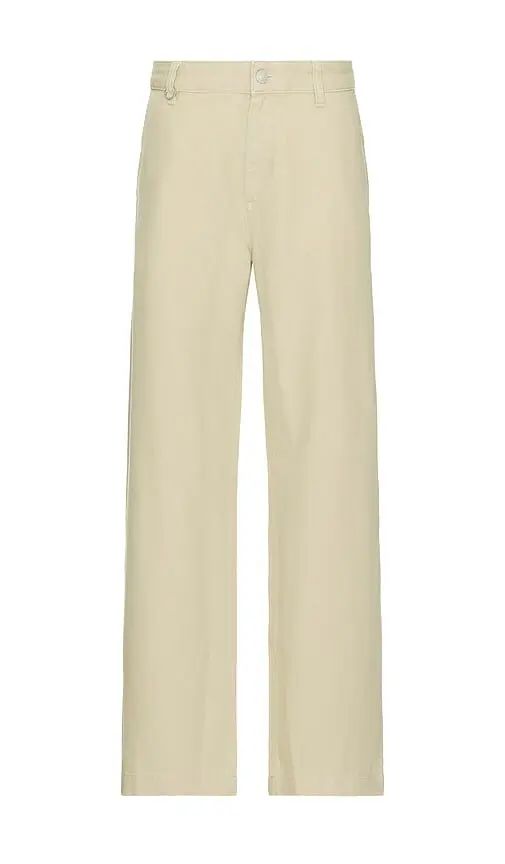Neuw River Relaxed Chino Pants In Cream