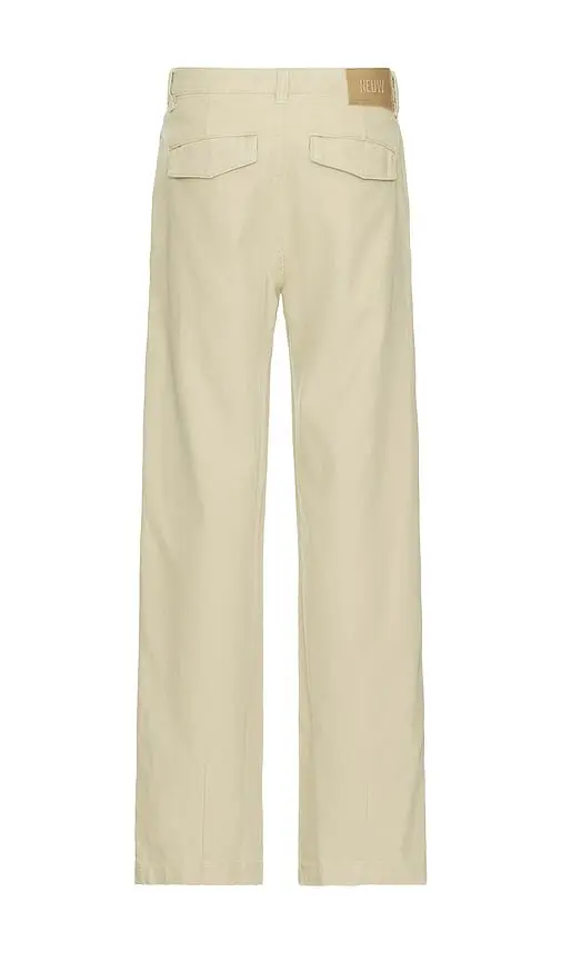 Neuw River Relaxed Chino Pants In Cream