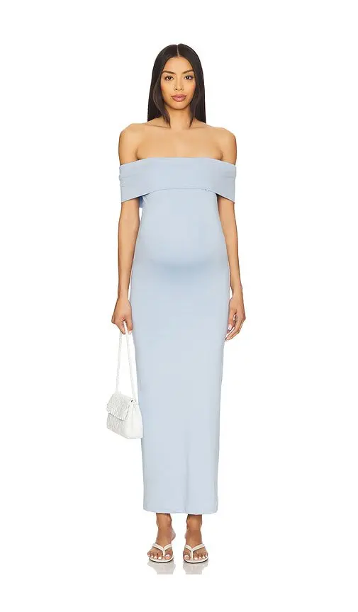 powder blue off the shoulder dress Diana Off Shoulders Mini Dress - Powder Baby Blue