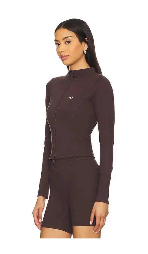 437 The Curve Jacket - Espresso