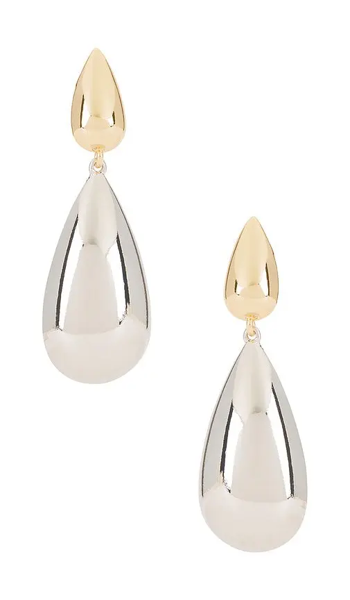 8 Other Reasons Delia Drop Earrings - Silver & Gold