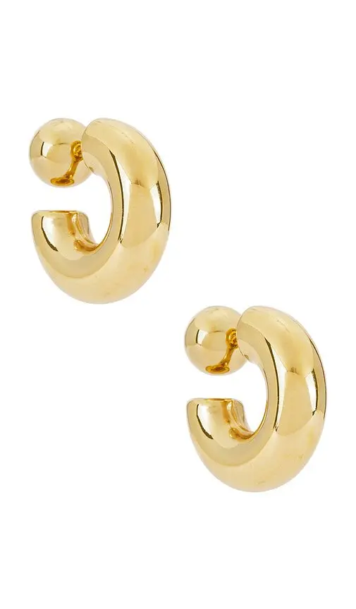 8 Other Reasons Demi Huggies Earrings - Gold