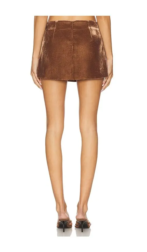 LESLIE AMON Desert Mini Skirt