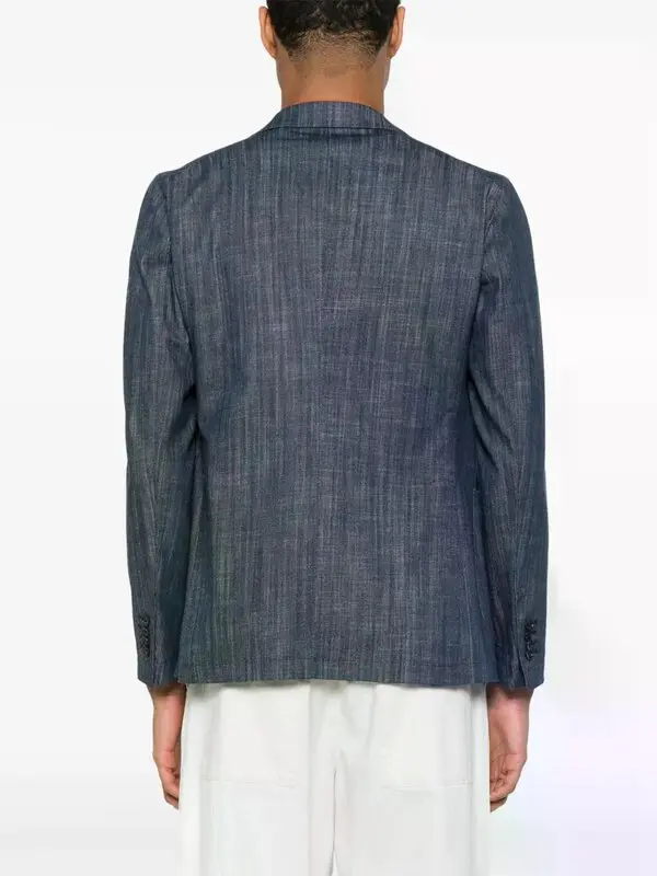 TAGLIATORE(タリアトーレ)」 DARREL 48 Tagliatore G-Darrel Blazer - Blue | Editorialist