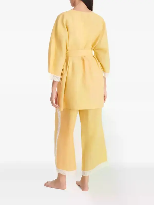 ERES Colline Linen Top - Yellow