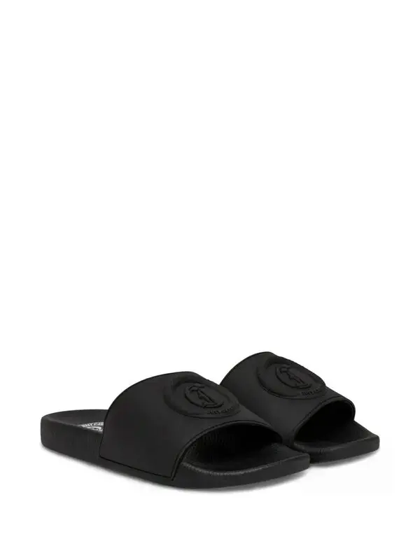 Just Cavalli Logo-embossed Slide Sandals