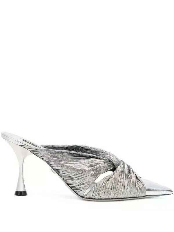 Roberto Cavalli Pleated Mules