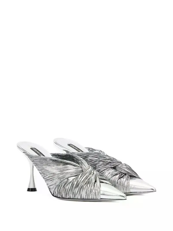 Roberto Cavalli Pleated Mules