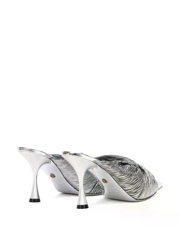 Roberto Cavalli Pleated Mules