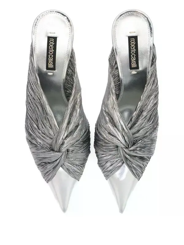 Roberto Cavalli Pleated Mules
