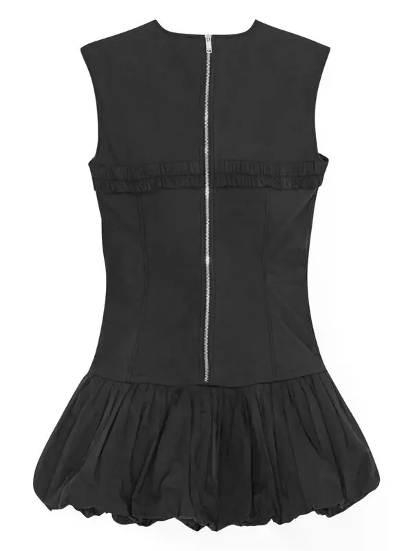 GANNI Sleeveless Dress - Black