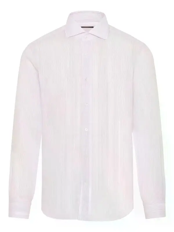 BARBA NAPOLI Striped Shirt - Pink
