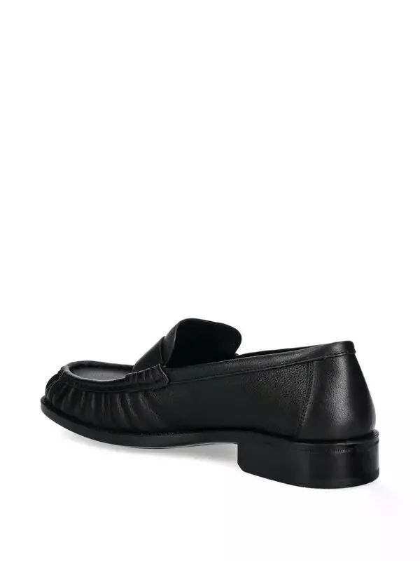 GIUSEPPE ZANOTTI Weeston Leather Loafers - Black