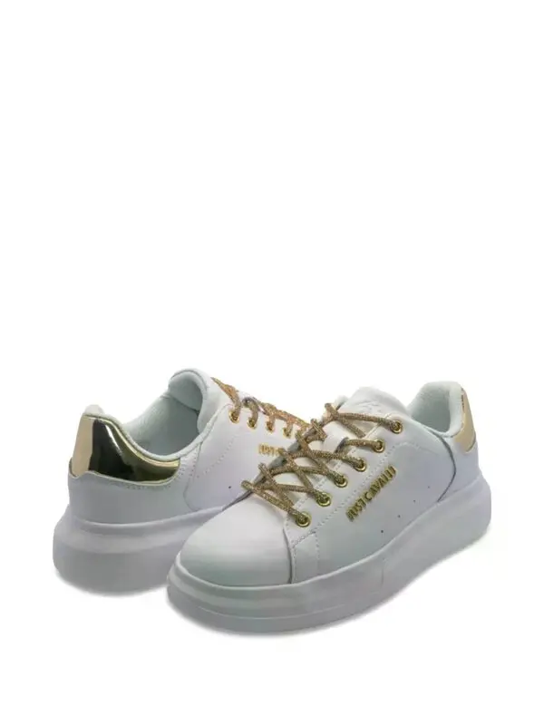 Just Cavalli Ursa Leather Sneakers