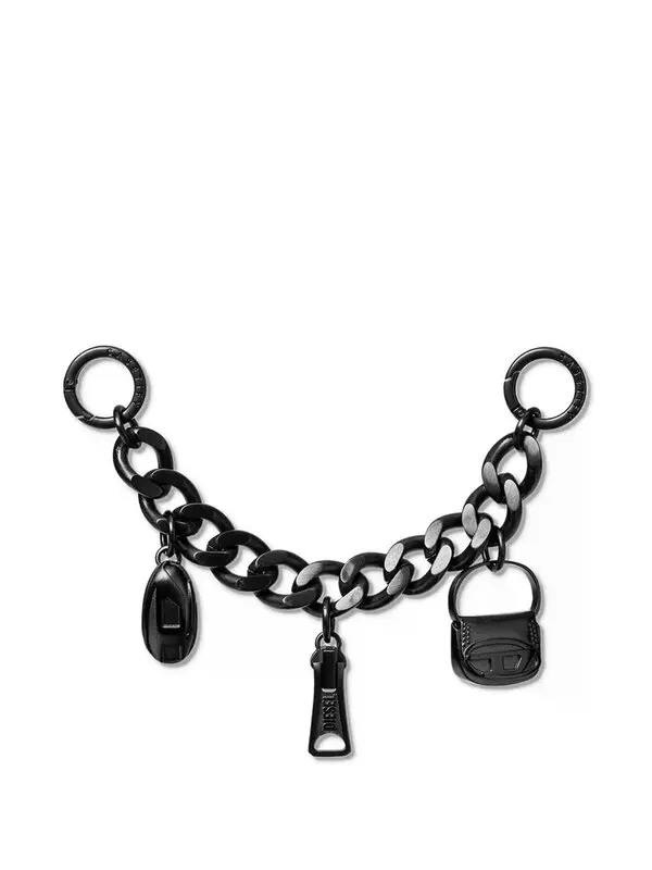 DIESEL® X Casetify Logo-charm Phone Chain - Black