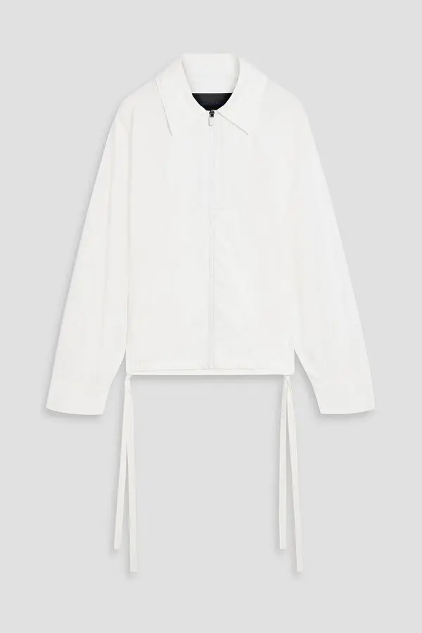 Proenza Schouler Emerson Cotton Jacket - White
