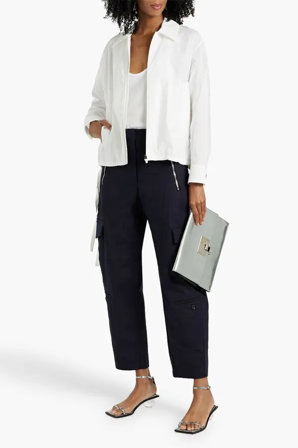 Proenza Schouler Emerson Cotton Jacket - White