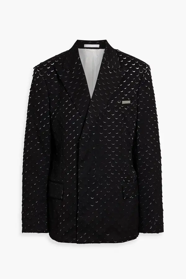 Helmut Lang Lasercut Twill Blazer