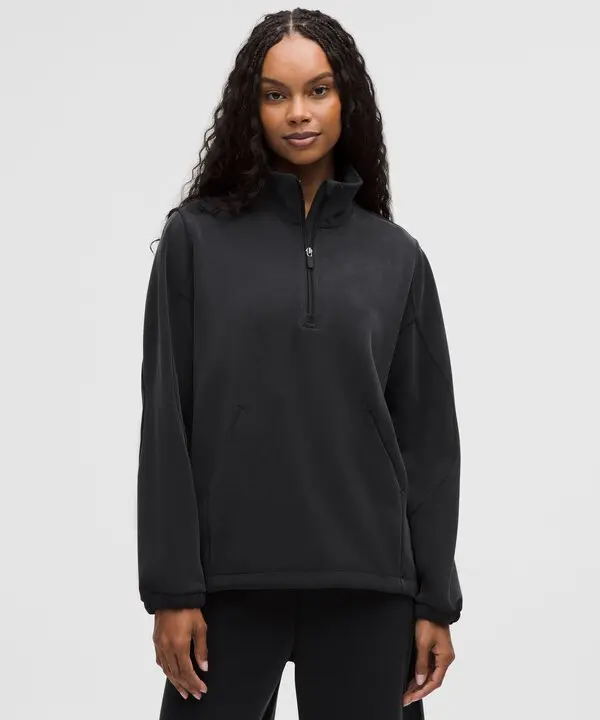 Lululemon Softstreme Half-zip - Black