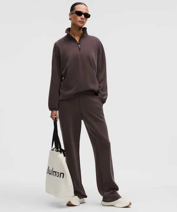 Lululemon Softstreme Half-zip - Sequoia