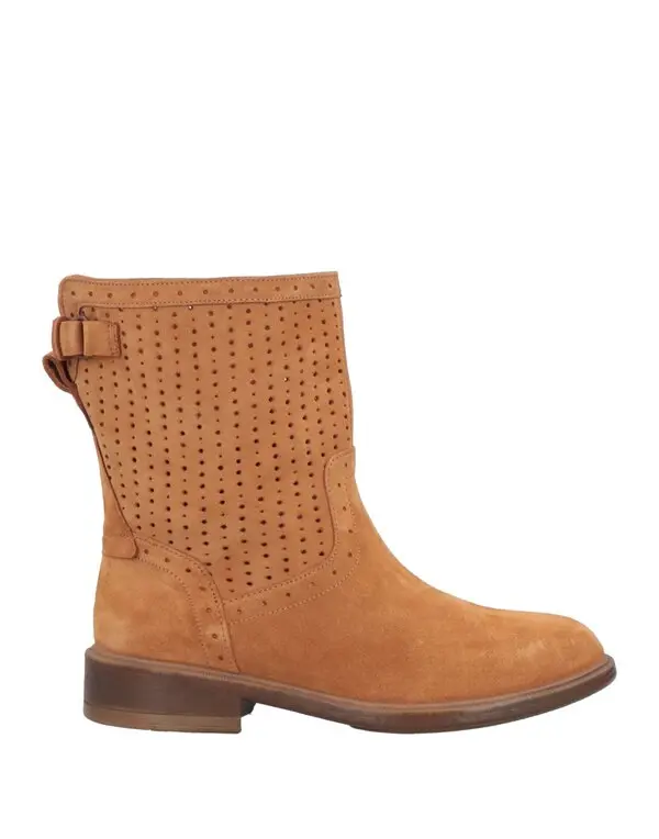 Geox Leather Biker Ankle Boots