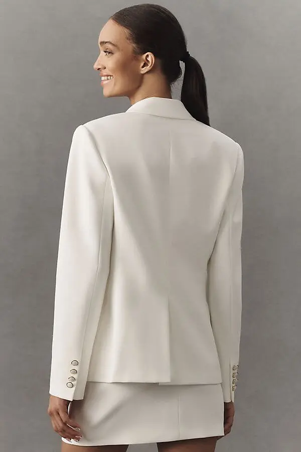 MILLY Avery Cady Blazer - Ivory
