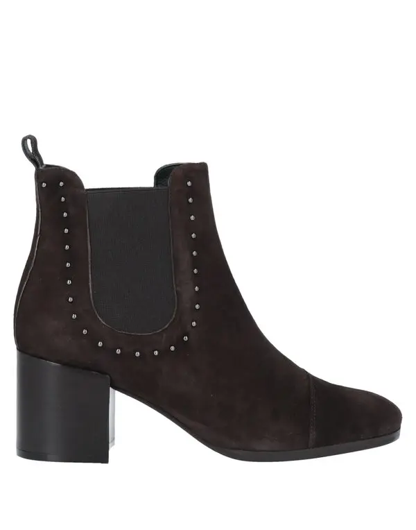 POLLINI Ankle Boots In Leather