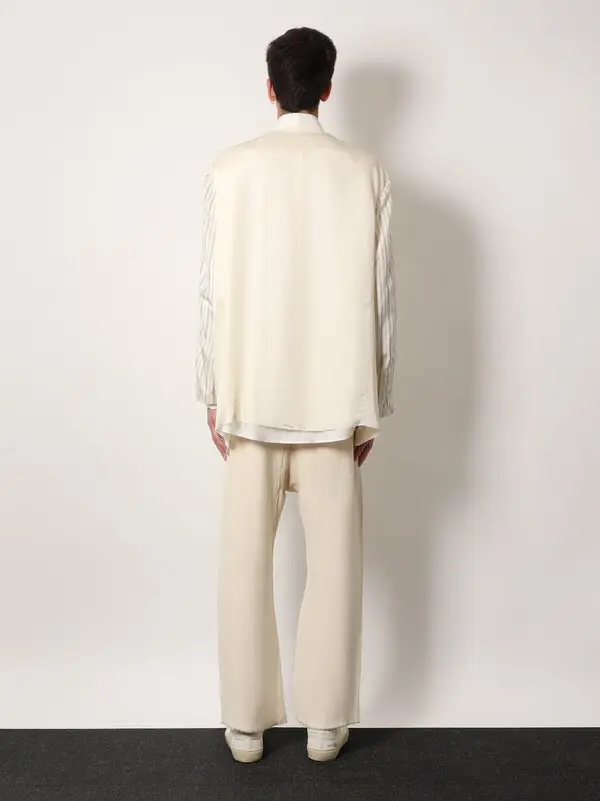 MAISON MARGIELA Anonymity Of The Lining Reversible Wool-blend Blazer