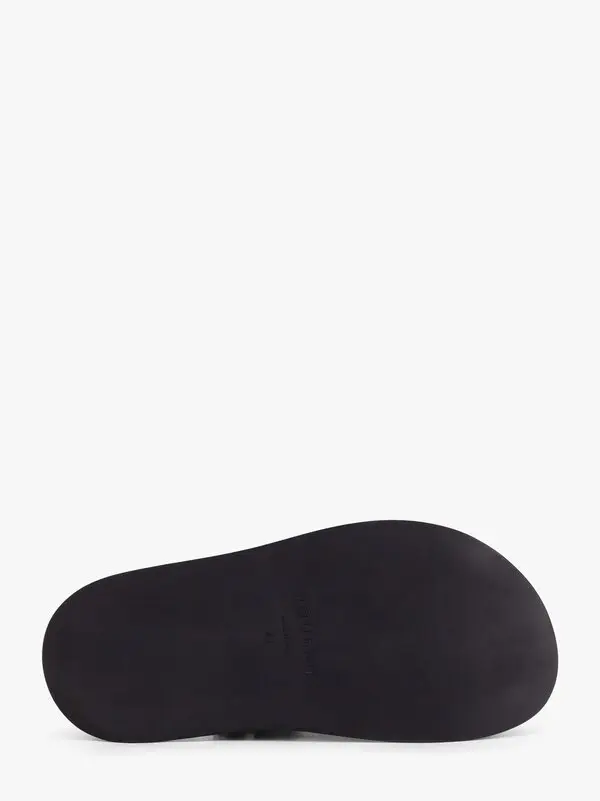 Alexander McQueen Leather Fringe Sandals
