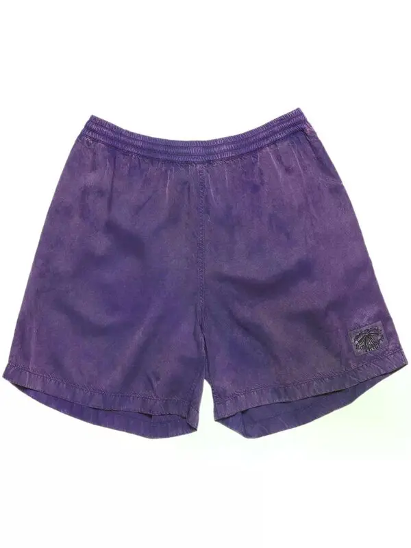 Acne Studios Logo-patch Swim Shorts - Purple