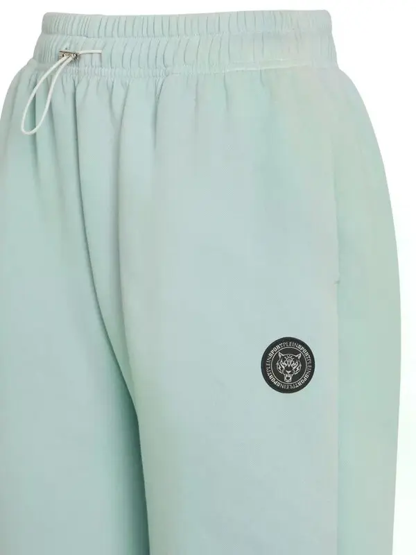 PLEIN SPORT Logo-patch Track Pants - Blue