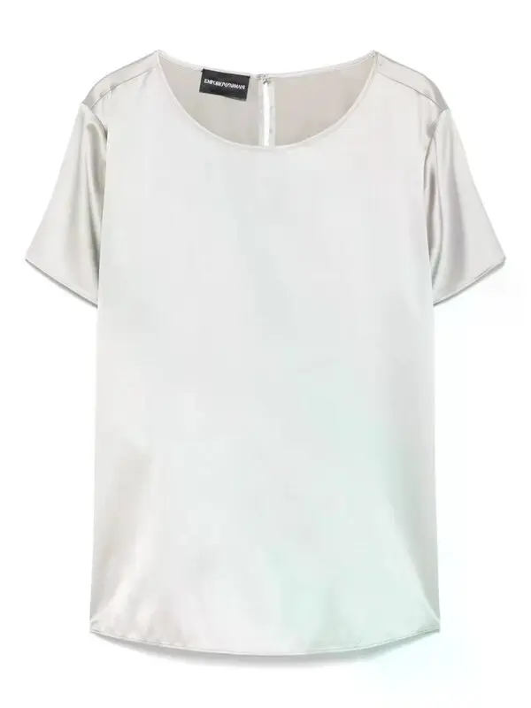 Emporio Armani Satin Top - Neutrals