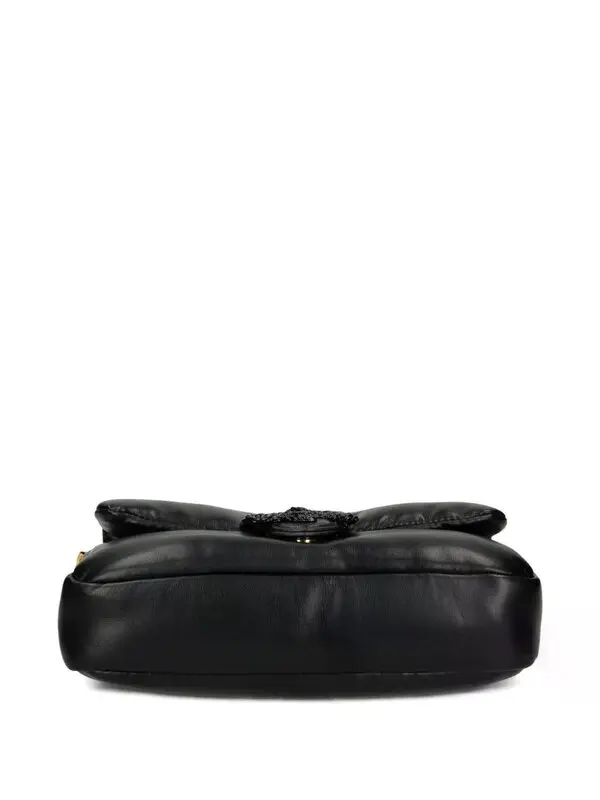 Just Cavalli Snake Buckle Shoulder Bag