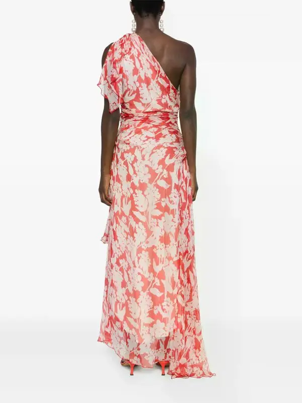 Victoria Beckham One-shoulder Midi Dress