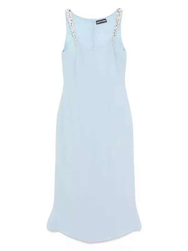 embroidered flounce dress Adrianna Papell Floral Embroidered Flounce Dress main image 1